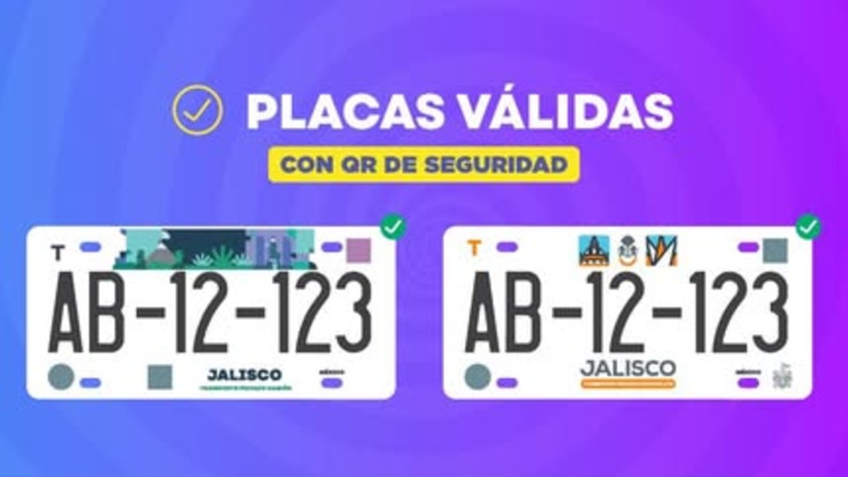 Placas vehiculares en México: así son los diseños de cada estado - UnoTV