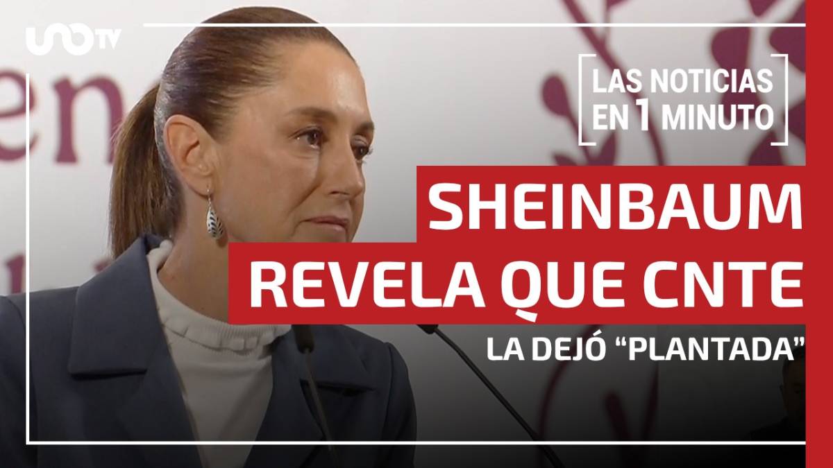 Noticias de hoy, 27 de mayo de 2025, en un minuto, hasta las 14:00 horas- UnoTV