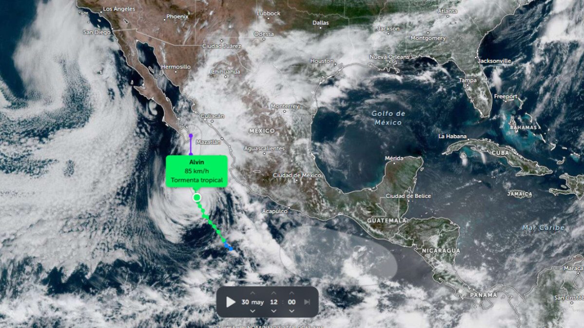 Tormenta tropical Alvin 2025: ¿cómo seguir su trayectoria en vivo en tu celular? - UnoTV