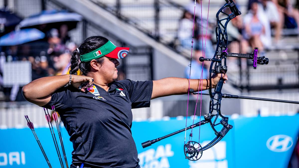 Andrea Becerra, la mexicana que ganó oro en la Copa Mundial de Tiro con Arco - UnoTV