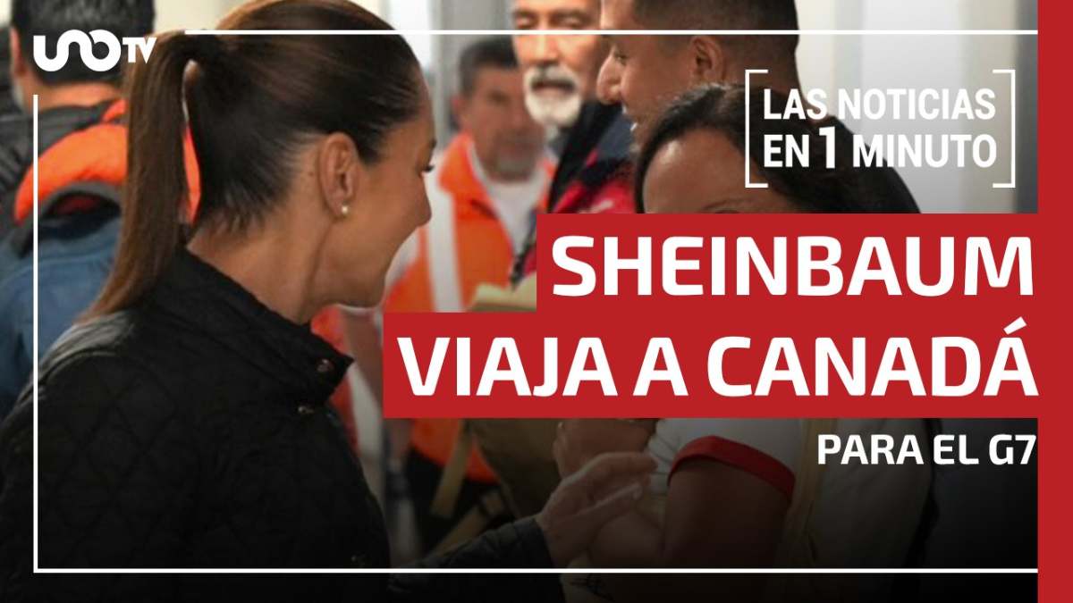 Noticias de hoy 16 de junio de 2025, en un minuto, hasta las 14:00 horas - UnoTV