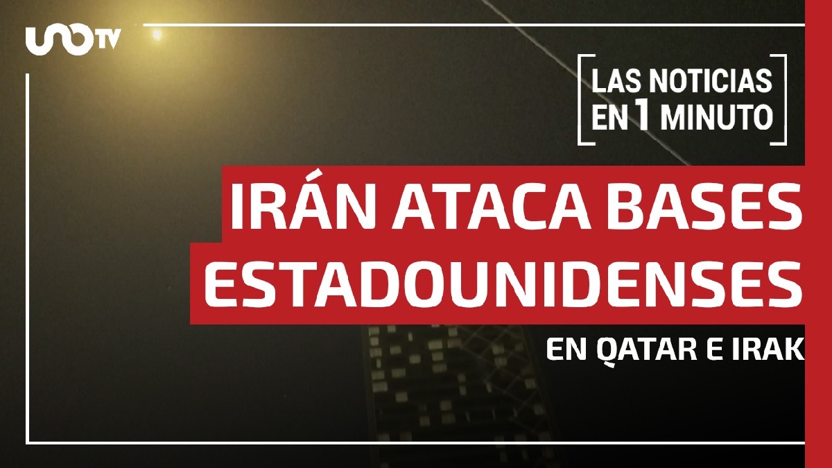 Noticias de hoy 23 de junio de 2025, en un minuto, hasta las 14:00 horas - UnoTV