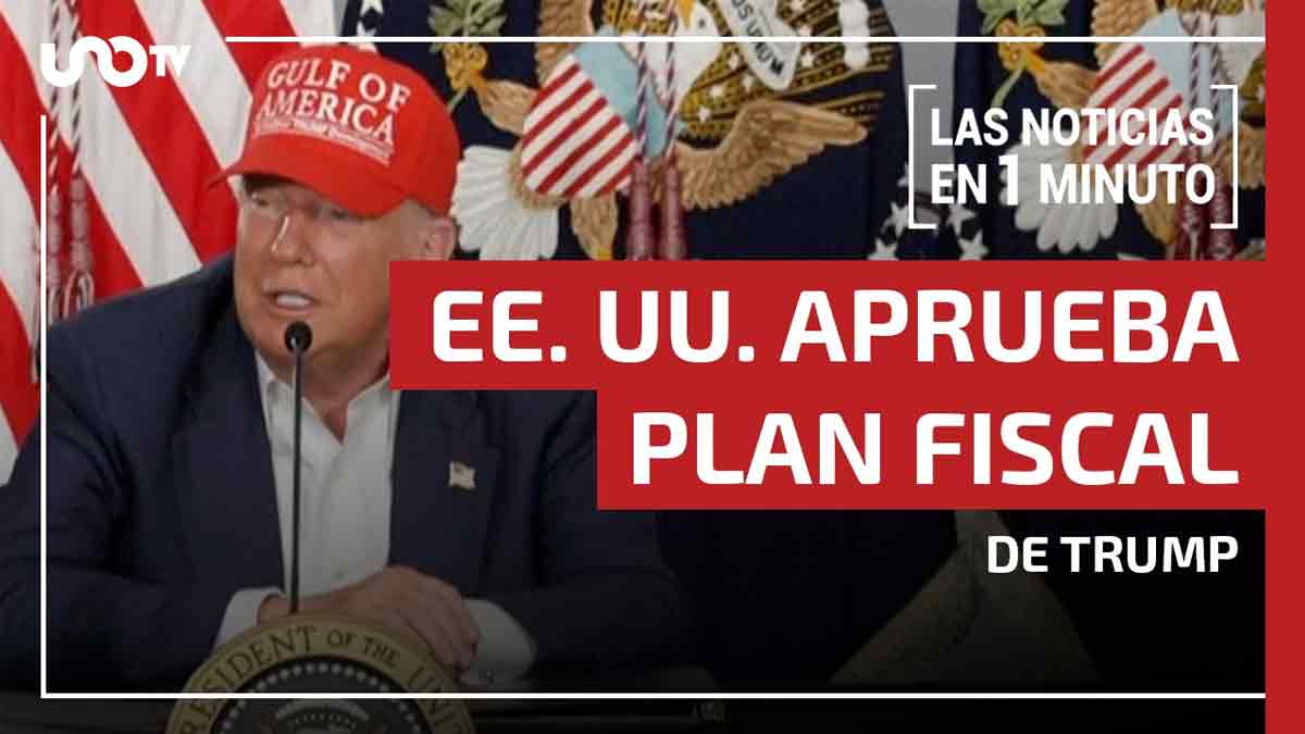 Noticias de hoy 1 de julio de 2025, en un minuto, hasta las 19:00 horas - UnoTV