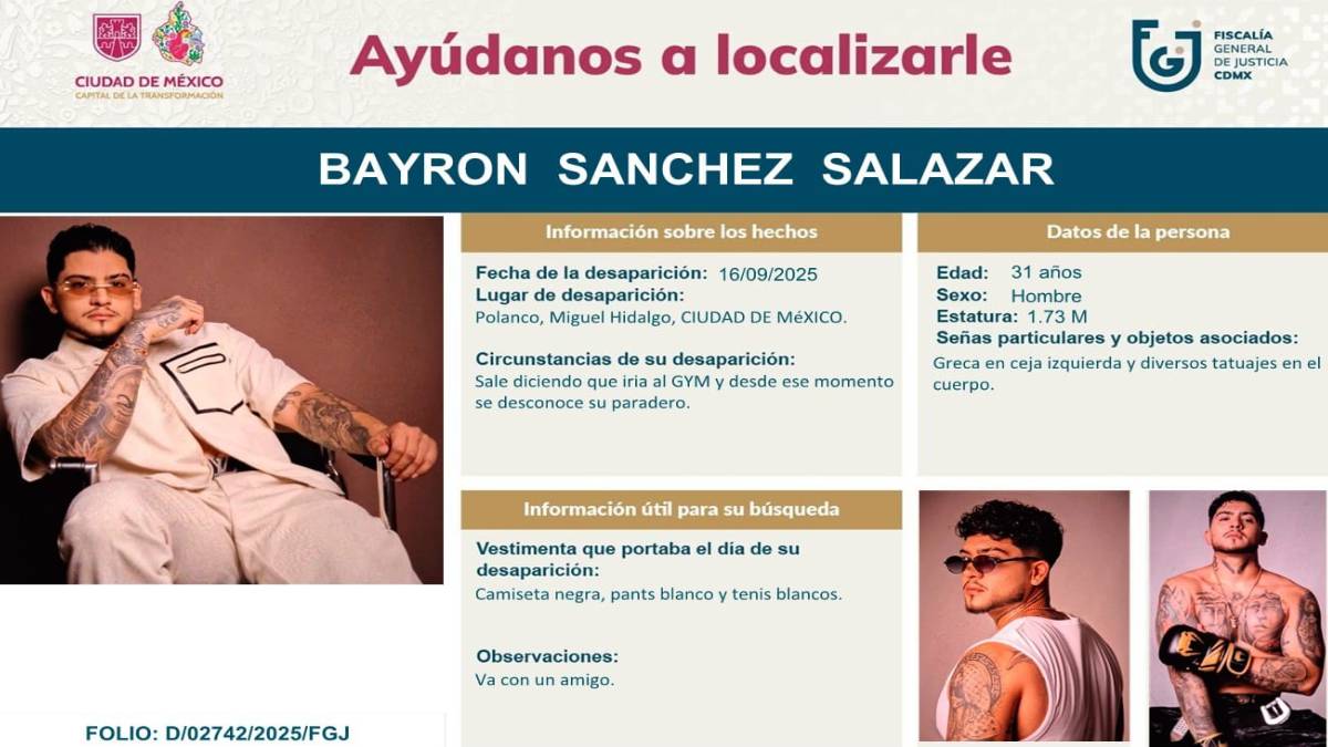 ¿Quién es Bayron Sánchez “B King”?, cantante por el que pide ayuda el ...