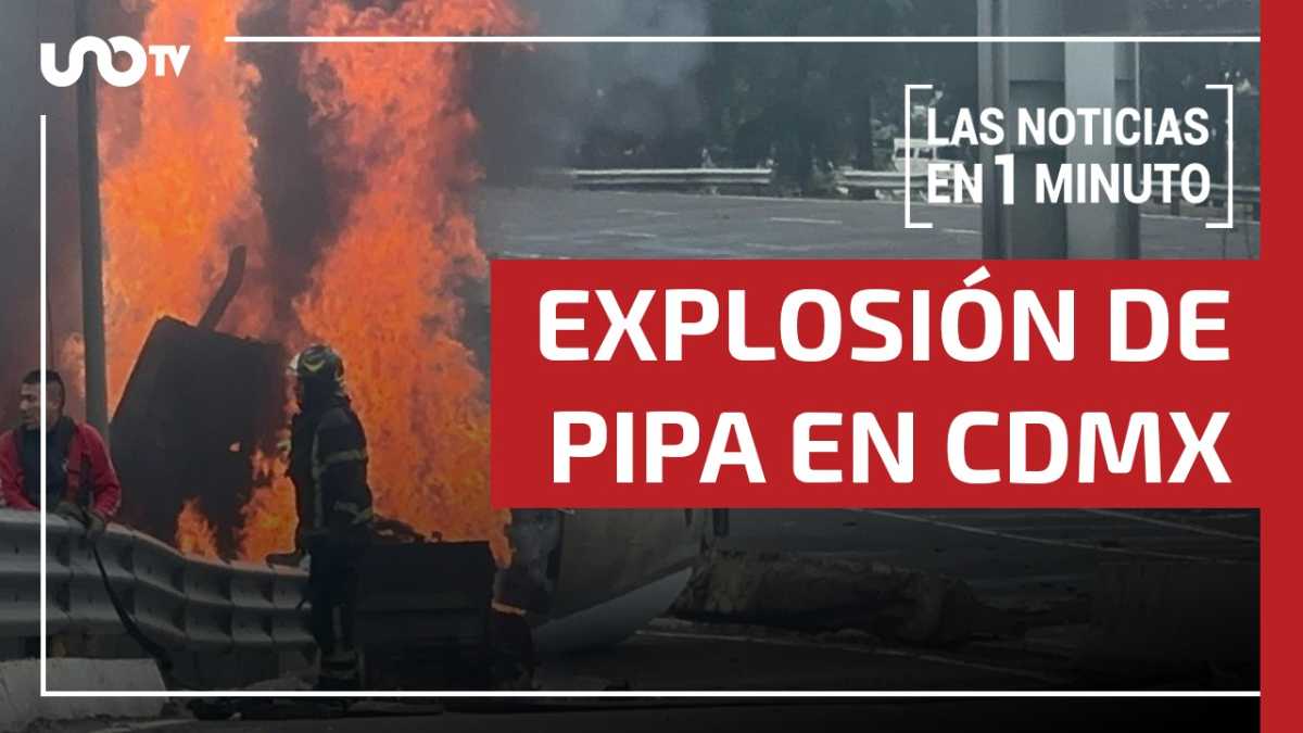 Noticias de hoy 10 de septiembre de 2025, en un minuto, hasta las 19:00 horas - UnoTV