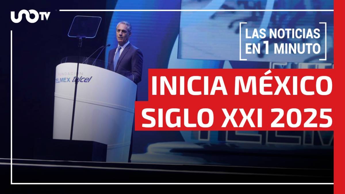 Noticias de hoy 5 de septiembre de 2025, en un minuto, hasta las 14:00 horas - UnoTV