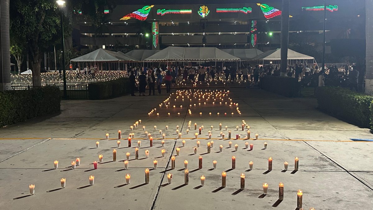 Desaparecidos en Sinaloa: familias encienden 5 mil velas - UnoTV